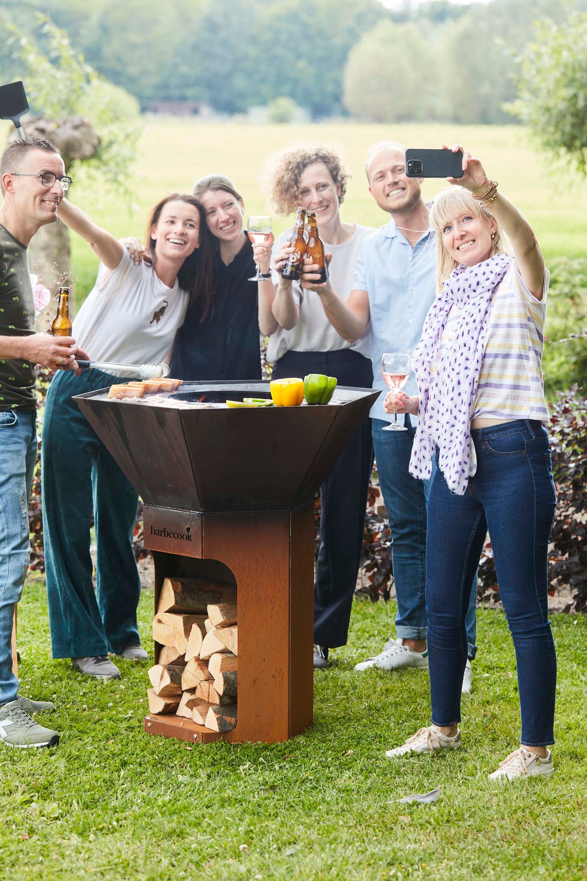 Lacquered Breydel bacon with peanuts – Barbecook